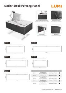 China Under-Desk Panel with Cable Management Supplier and Manufacturer ...