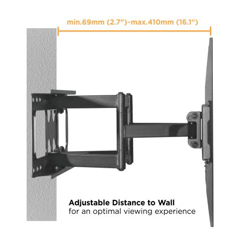Steel Full-Motion TV Wall Mount Supplier and Manufacturer- LUMI