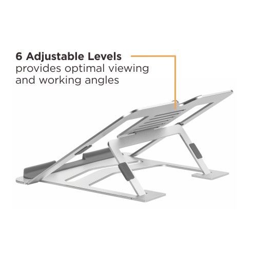 Foldable 6-Level Adjustable Laptop Risers Suppier and Manufacturer- LUMI