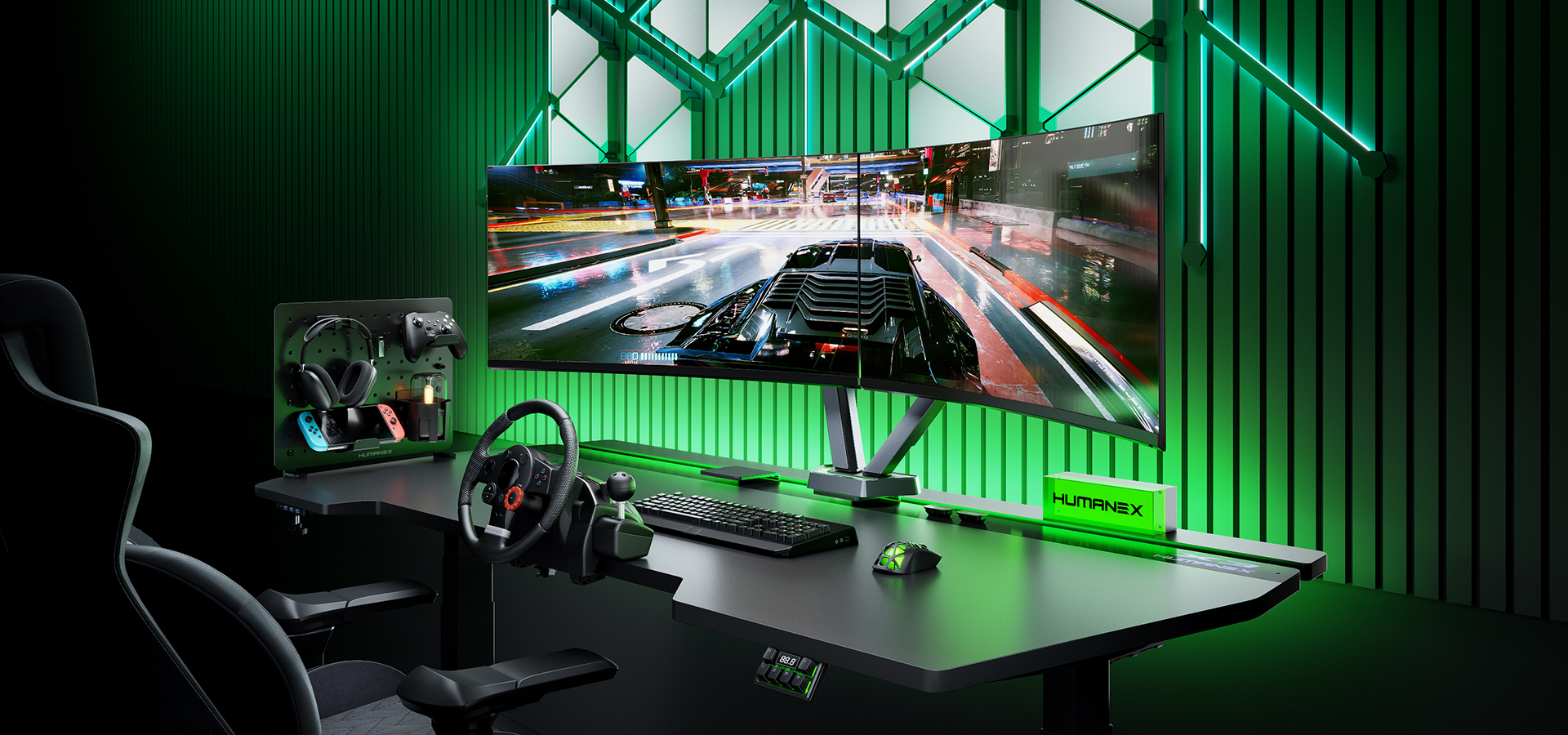 Humanex - Gaming Desks, Monitor Arms and Gaming Accessories